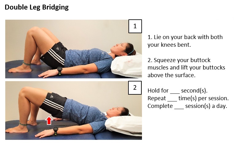 Types of Exercises - Tan Tock Seng Hospital